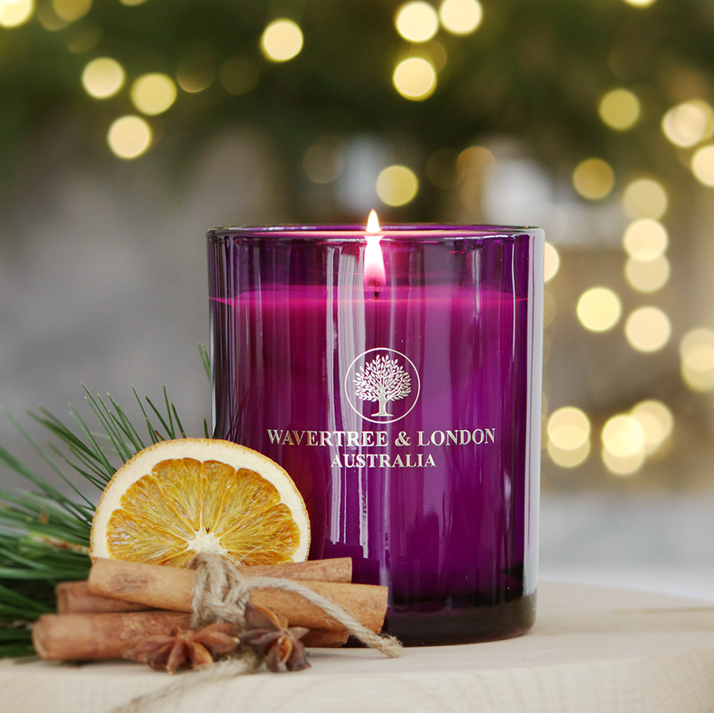 Setting the festive mood with the Christmas Pudding Candle. - Wavertree ...