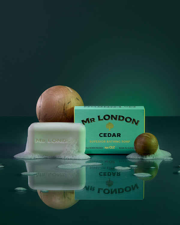 Mr London - Cedar Soap - Wavertree and London Australia