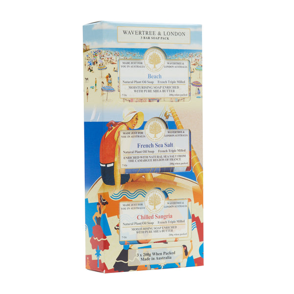 Trio Soap Gift Set Destination - Wavertree and London Australia